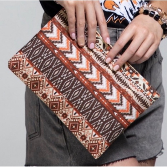 Private Label | Bags | Bu6cutest Aztec Print Bag Perfect As A Clutch 4 ...